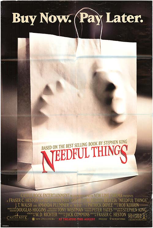 STEPHEN KING WEEK: Needful Things (1993) – B&S About Movies