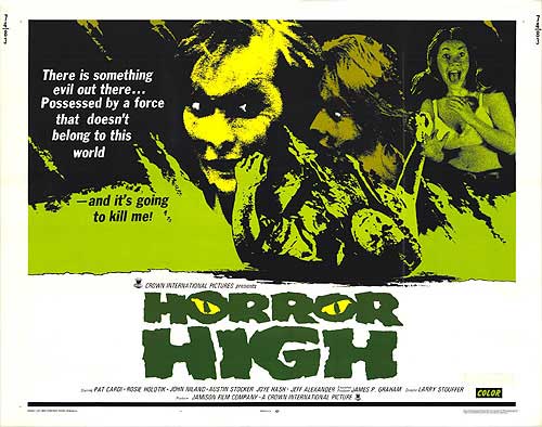 Horror High (1973) – B&S About Movies