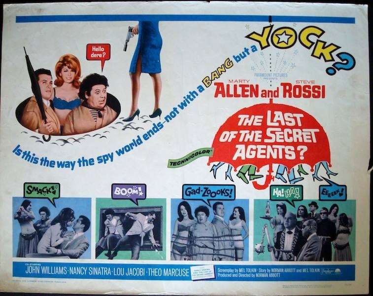 CBS LATE MOVIE MONTH: The Last of the Secret Agents? (1966) – B&S About ...
