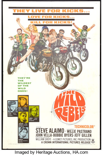 SAVAGE CINEMA: The Wild Rebels (1967) – B&S About Movies