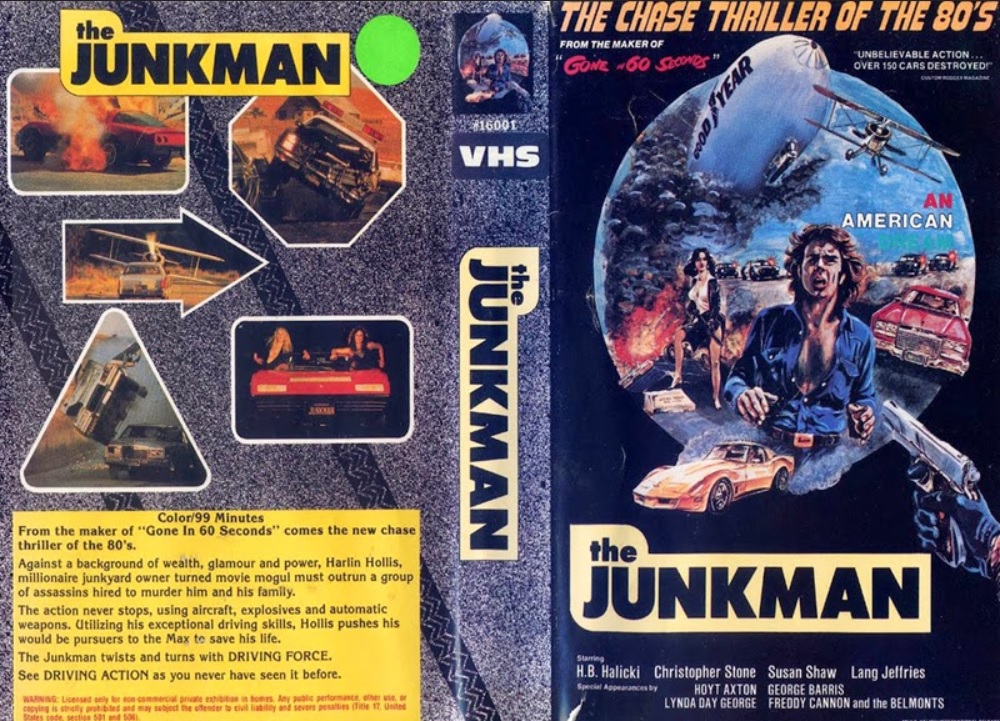 The Junkman, aka Gone In Sixty Seconds II (1982) – B&S About Movies