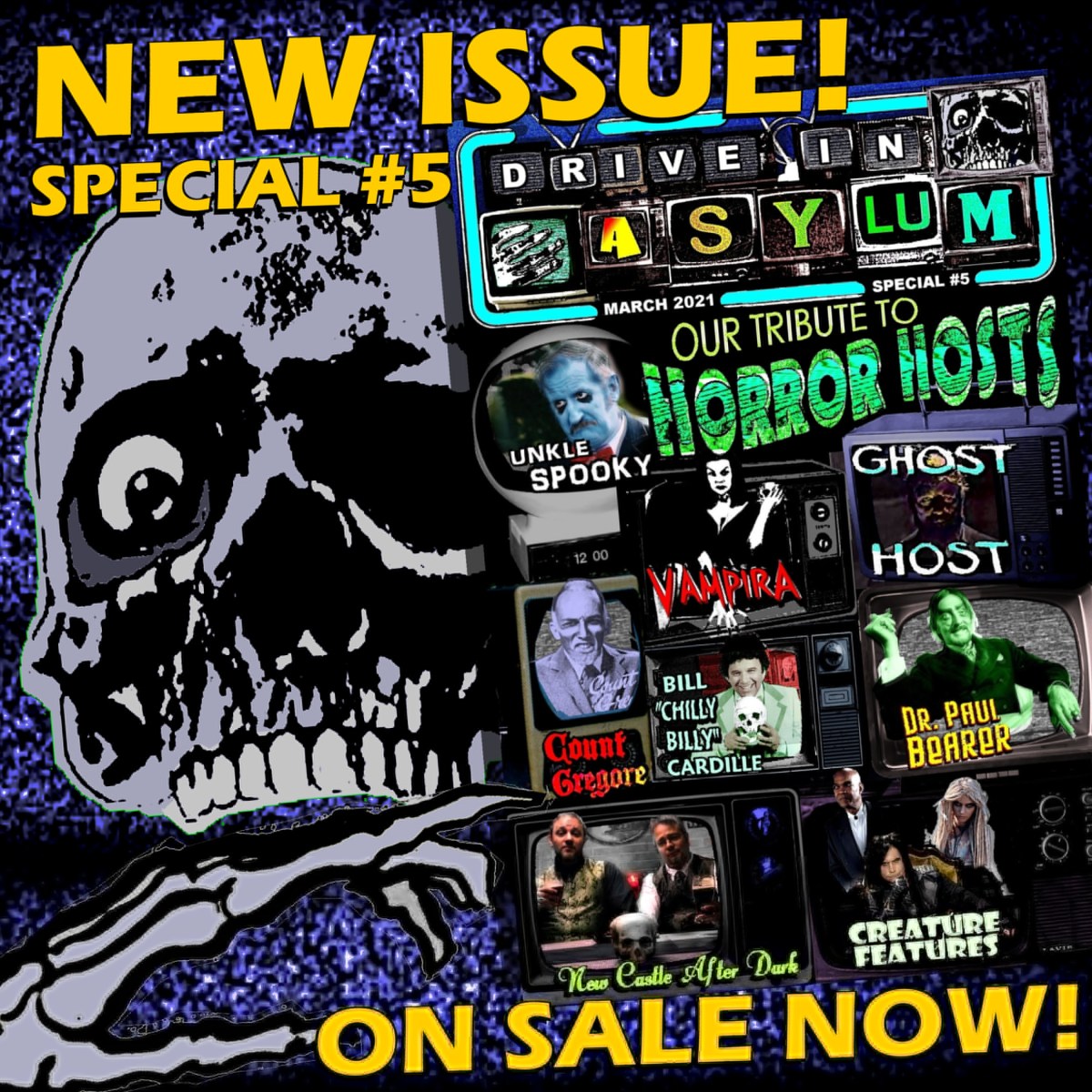 Grab the new issue of Drive-In Asylum! Special #5 Horror Hosts! – B&S ...