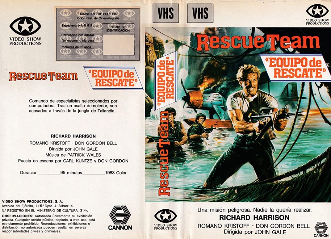 Philippine War Week II: Rescue Team (1983) – B&S About Movies