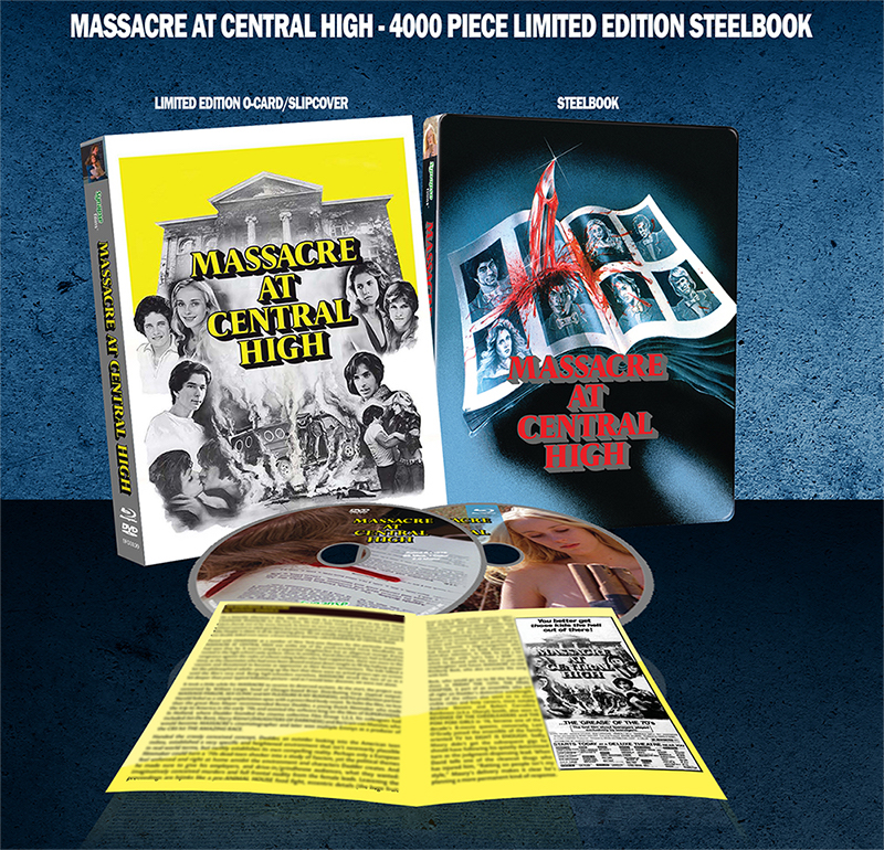 SYNAPSE BLU RAY RELEASE: Massacre At Central High (1976) – B&S About Movies