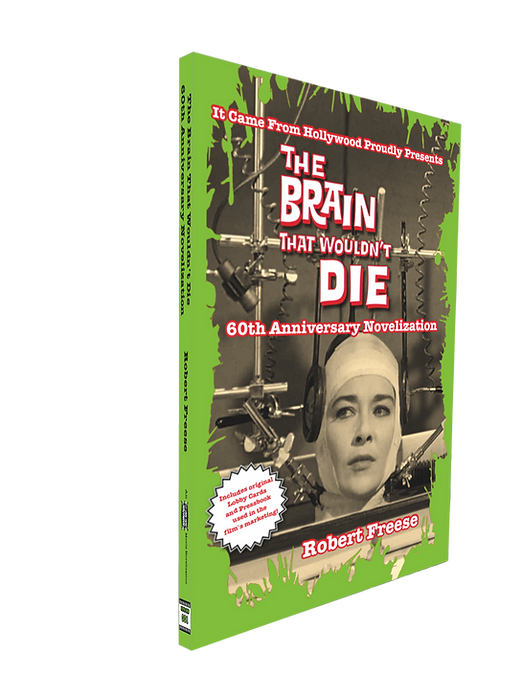 Grab The Brain That Wouldn’t Die 60th anniversary novelization! – B&S ...