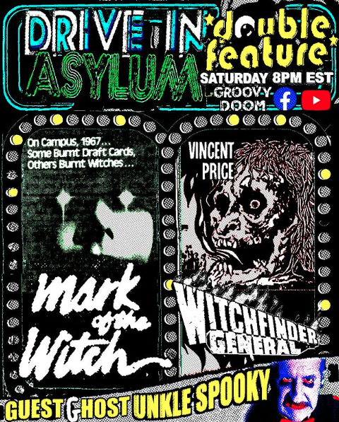 IT’S THE NIGHT OF THE WITCH (AND UNCLE SPOOKY) ON THE DRIVE-IN ASYLUM ...