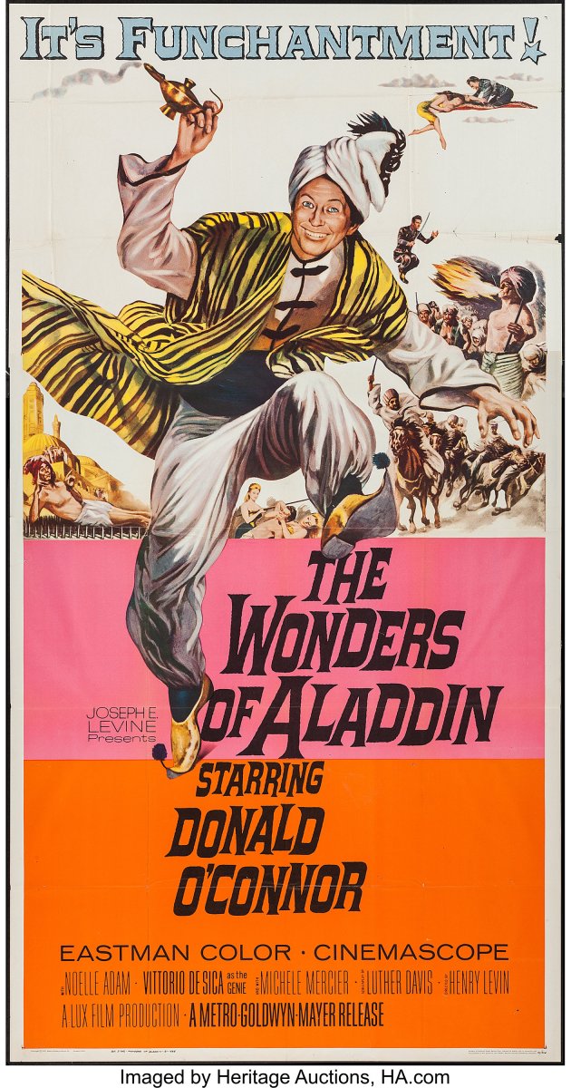 APRIL MOVIE THON 2: The Wonders of Aladdin (1961) – B&S About Movies