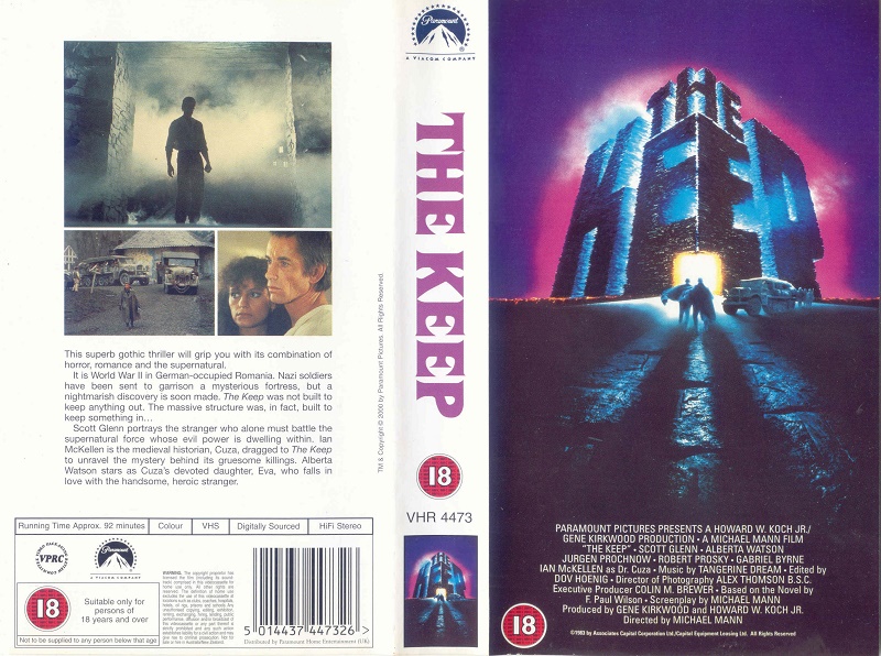 VIDEO ARCHIVES WEEK: The Keep (1983) – B&S About Movies