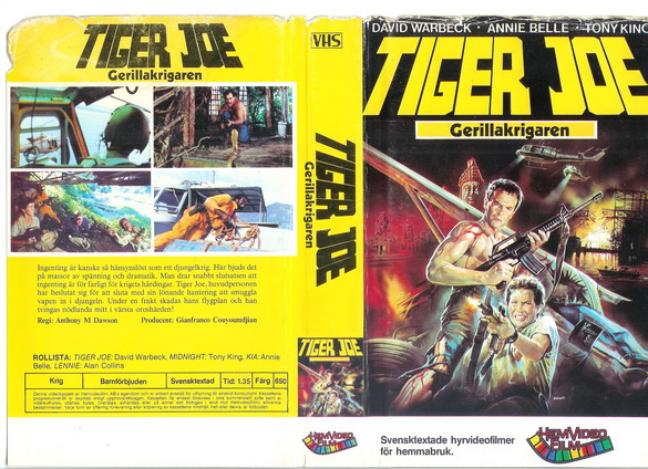Tiger Joe (1982) – B&S About Movies