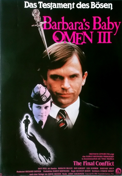 CBS LATE MOVIE MONTH: Omen III: The Final Conflict (1981) – B&S About ...