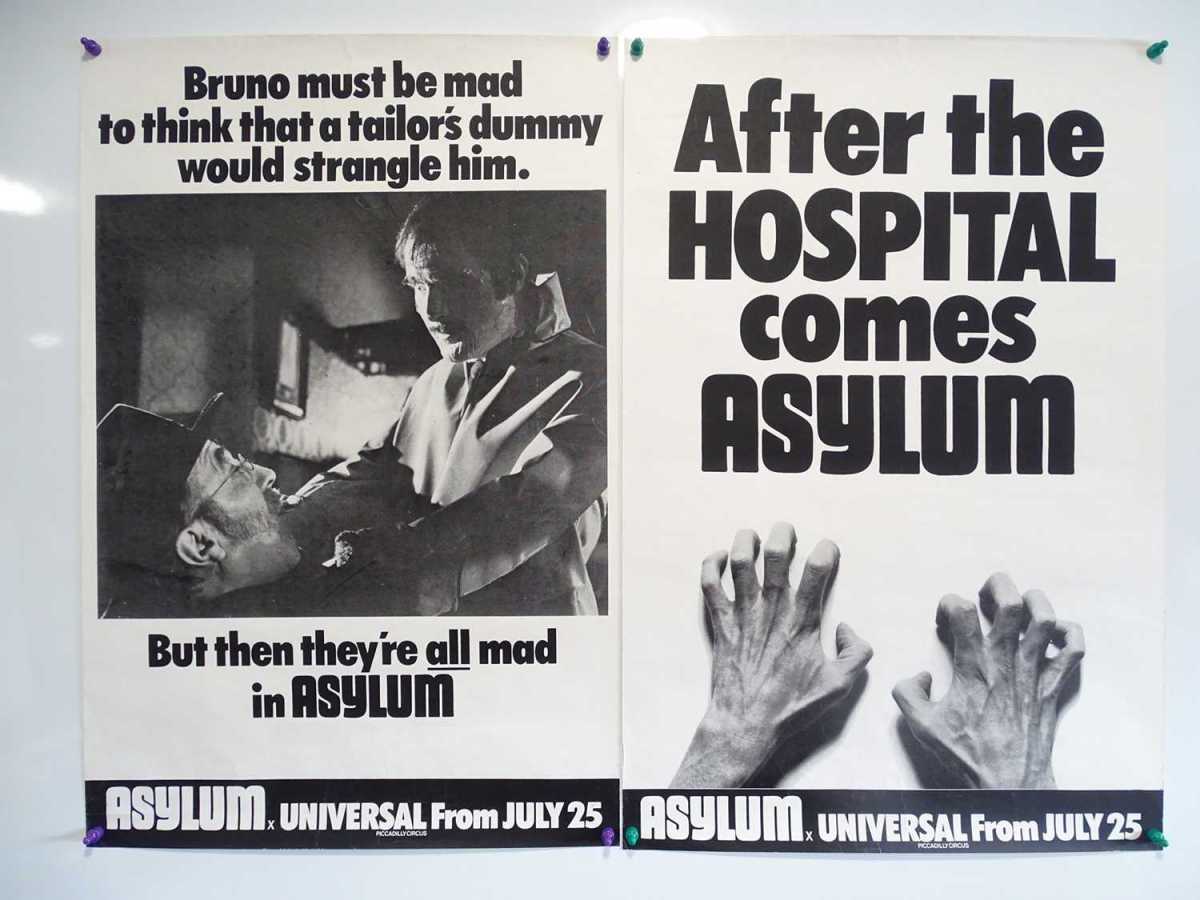 CBS LATE MOVIE MONTH: Asylum (1972) – B&S About Movies