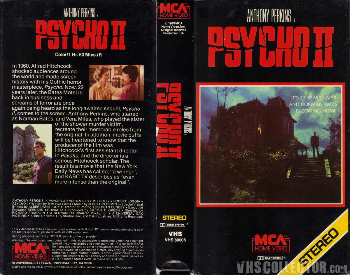 CBS LATE MOVIE: Psycho II (1983) – B&S About Movies