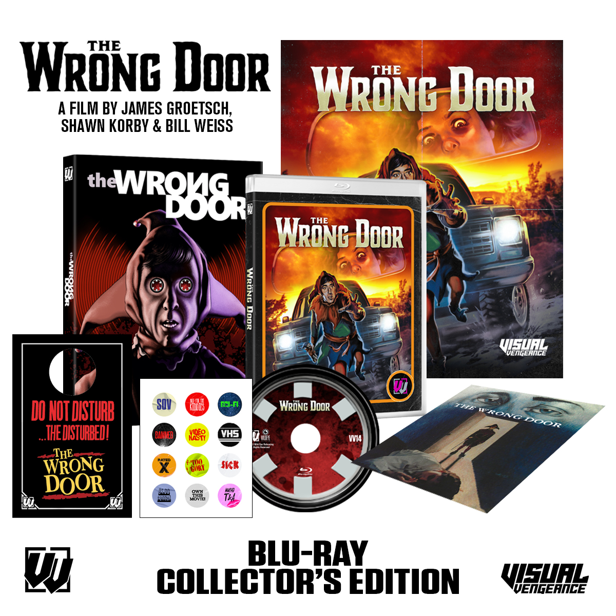 VISUAL VENGEANCE BLU RAY RELEASE: The Wrong Door (1990) – B&S About Movies