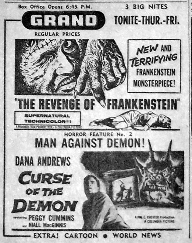 Revenge of Frankenstein (1958) – B&S About Movies