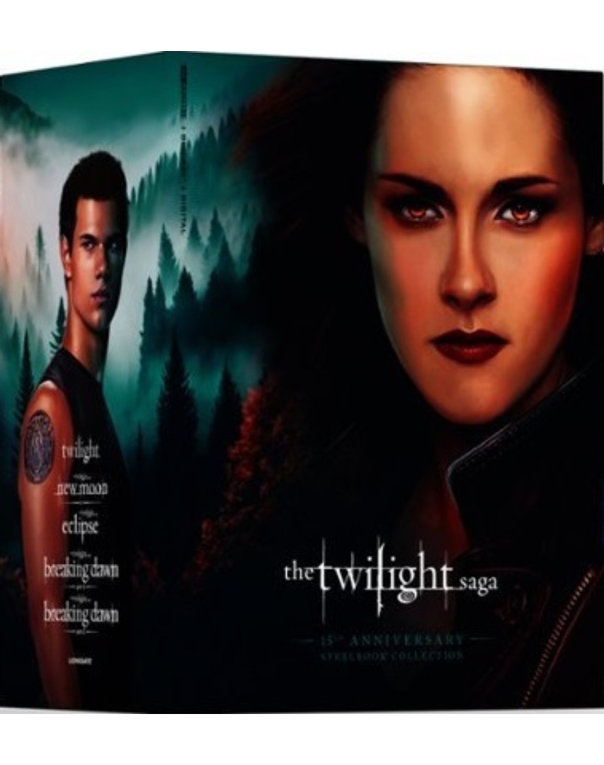 THE TWILIGHT SAGA 15th Anniversary SteelBook Collection 4K Ultra HD – B ...