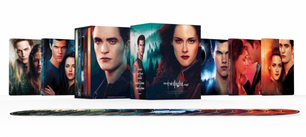The Twilight Saga 15th Anniversary Steelbook Collection 4k Ultra Hd