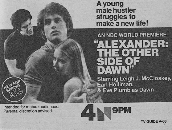 CBS LATE MOVIE MONTH: Alexander: The Other Side of Dawn (1977) – B&S ...