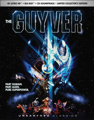 UNEARTHED FILMS 4K UHD/BLU RAY RELEASE: The Guyver (1991) – B&S About ...