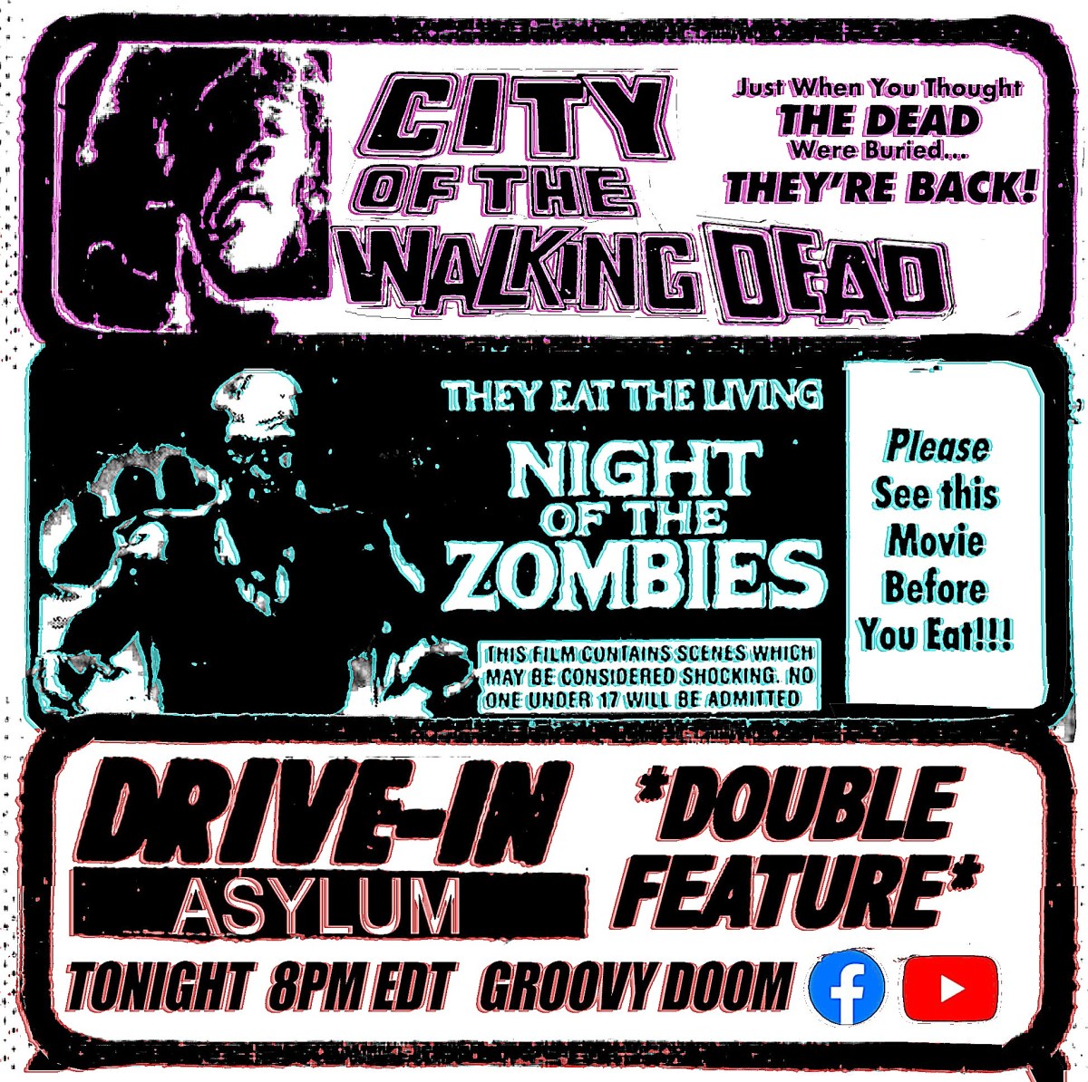 WHEN HELL IS FULL, THE DEAD WATCH THE DIA! – B&S About Movies