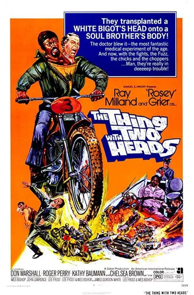 CBS LATE MOVIE: The Thing With Two Heads (1972) – B&S About Movies