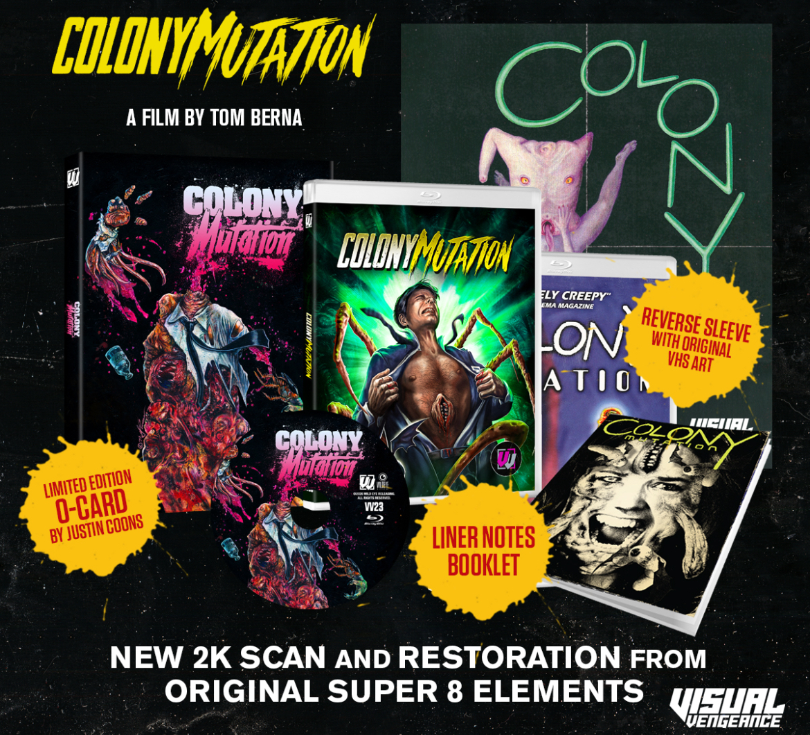 VISUAL VENGEANCE BLU-RAY RELEASE: Colony Mutation (1995) – B&S About Movies